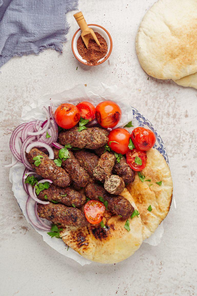 Beef Kofta Kebab ( Middle eastern kofta ) - Sarah's Plate