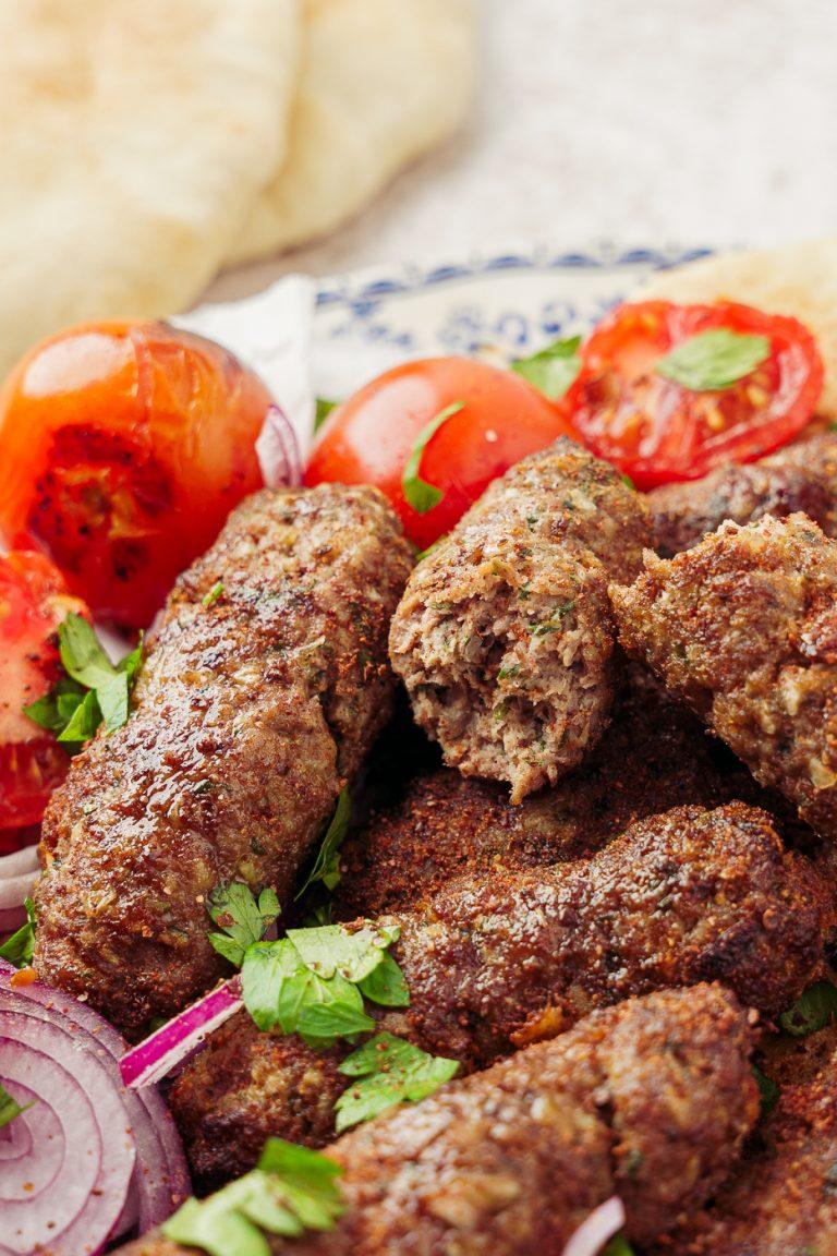 Beef Kofta Kebab ( Middle eastern kofta ) - Sarah's Plate