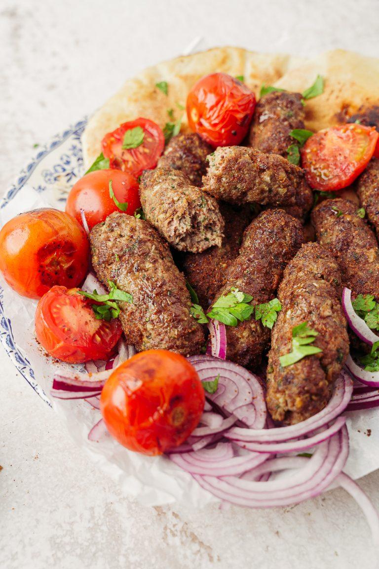 Beef Kofta Kebab ( Middle eastern kofta ) - Sarah's Plate