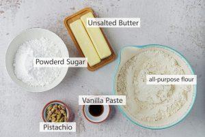 Ghraybeh (Middle Eastern Shortbread Cookies) - Sarah's Plate