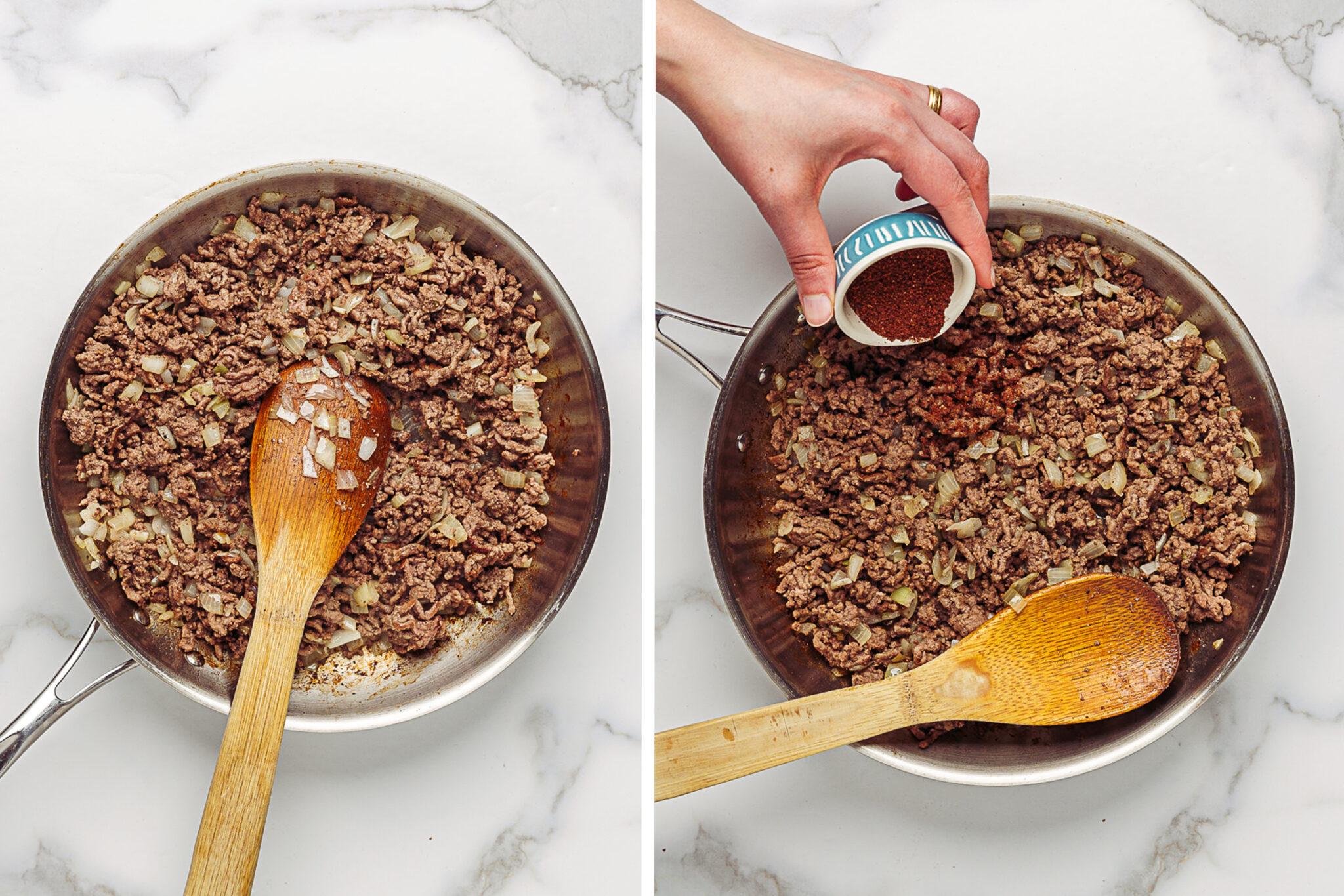 Sfiha Yafawia (Palestinian meat Pie) - Sarah's Plate