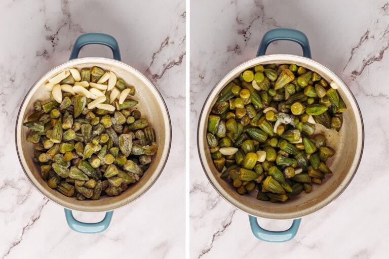 Bamia Stew ( Authentic Iraqi Okra Stew ) - Sarah's Plate